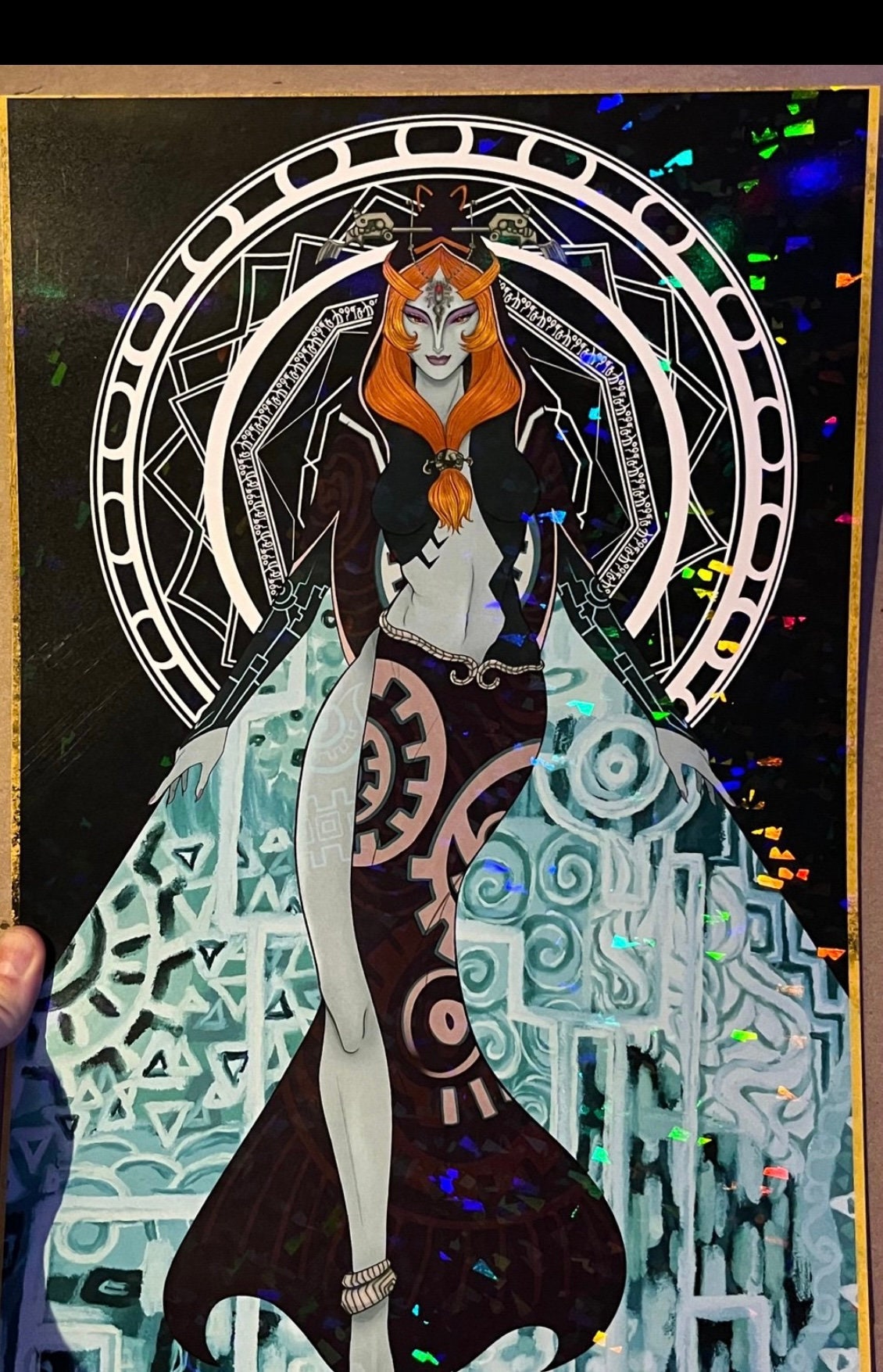 Legend of Zelda Twilight Princess Midna Twili Form 11x17 Art Print ...