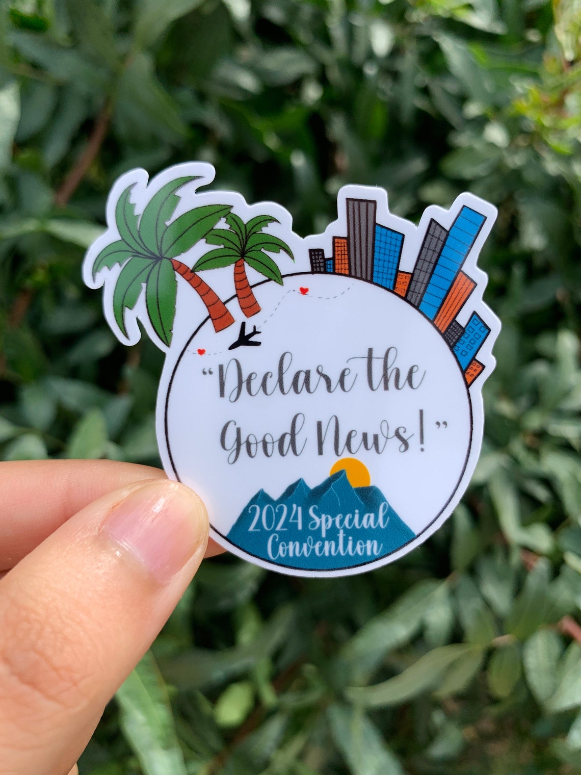 JW Convention Stickers, Special Convention Stickers, Declare the Good ...