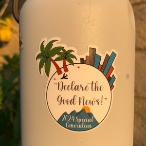 JW Convention Stickers, Special Convention Stickers, Declare the Good ...