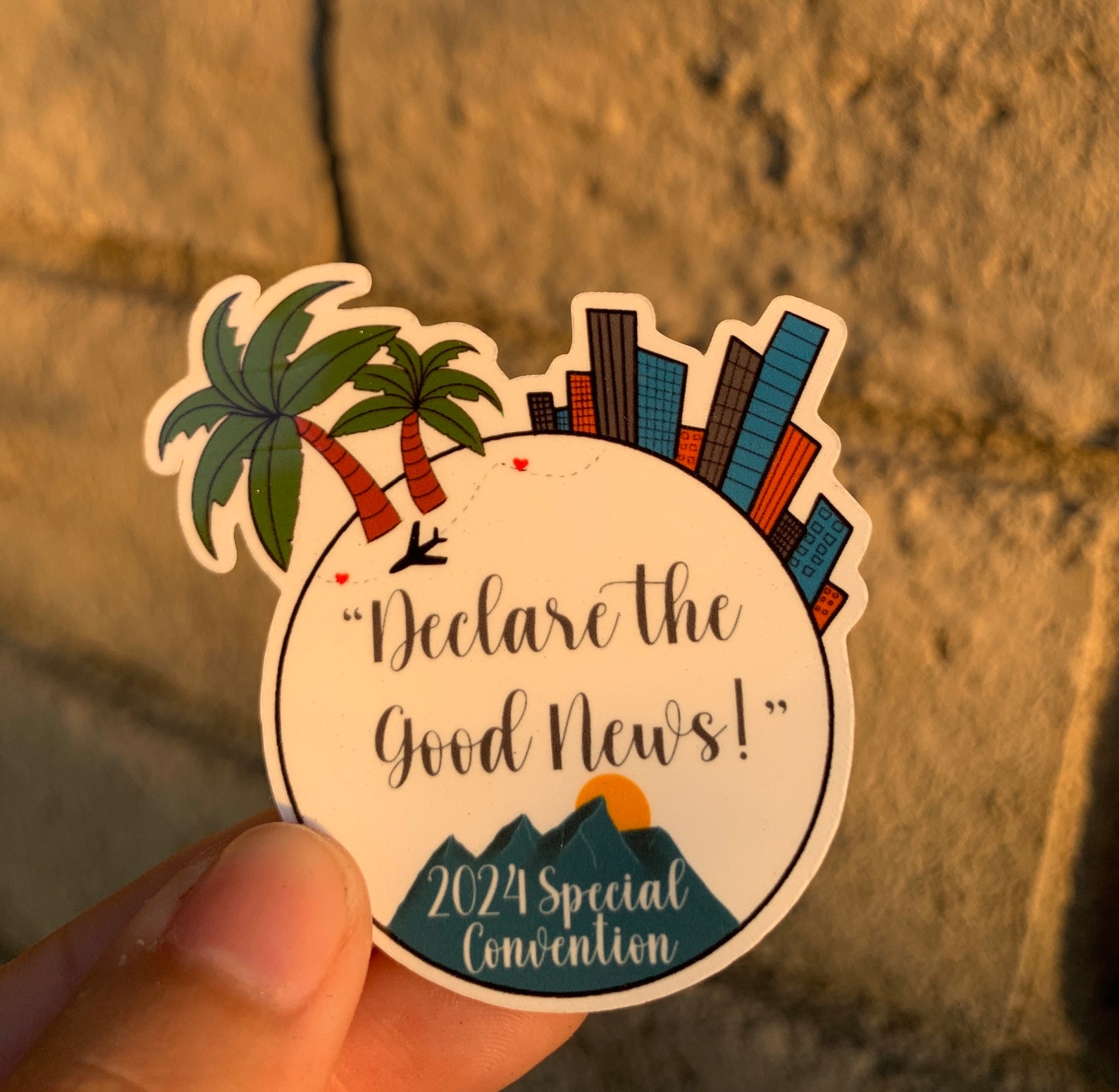 JW Convention Stickers, Special Convention Stickers, Declare the Good ...