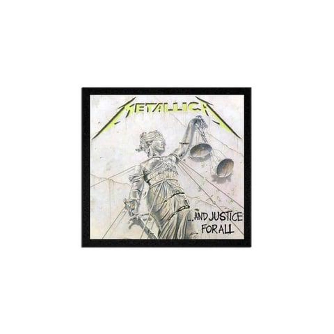 Metallica and Justice for All Album Patch Heavy Metal Fan Collectible ...