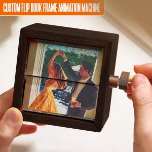 Personalized Flip Book Frame Animation Machine, Mechanical Hand Motion ...