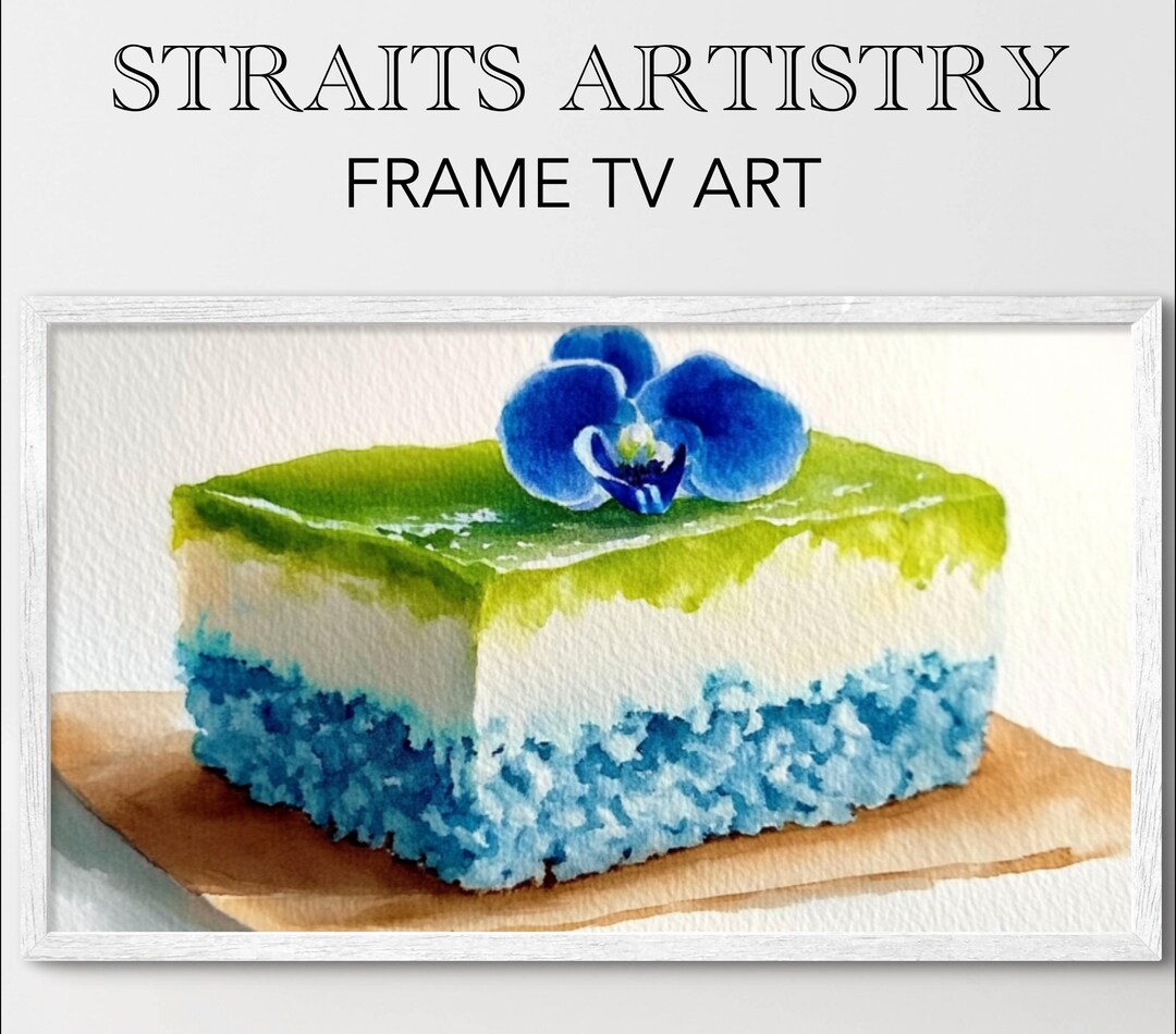 Samsung Frame TV | Nyonya Kueh Seri Muka TV Art | Peranakan Traditional ...