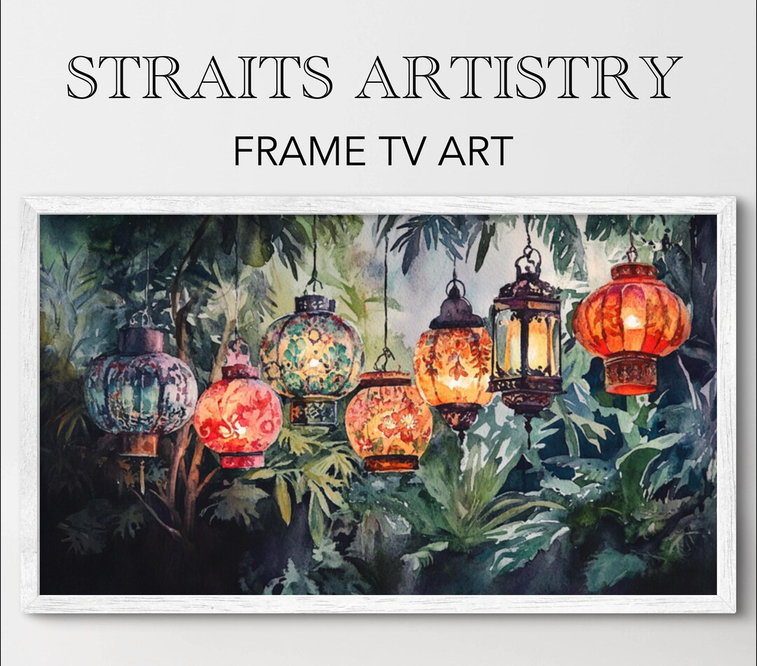 Peranakan Lanterns Vintage Peranakan TV Art Antique Peranakan Garden ...