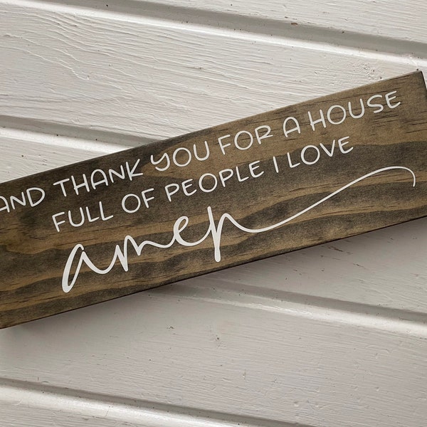 Amen Sign - Etsy