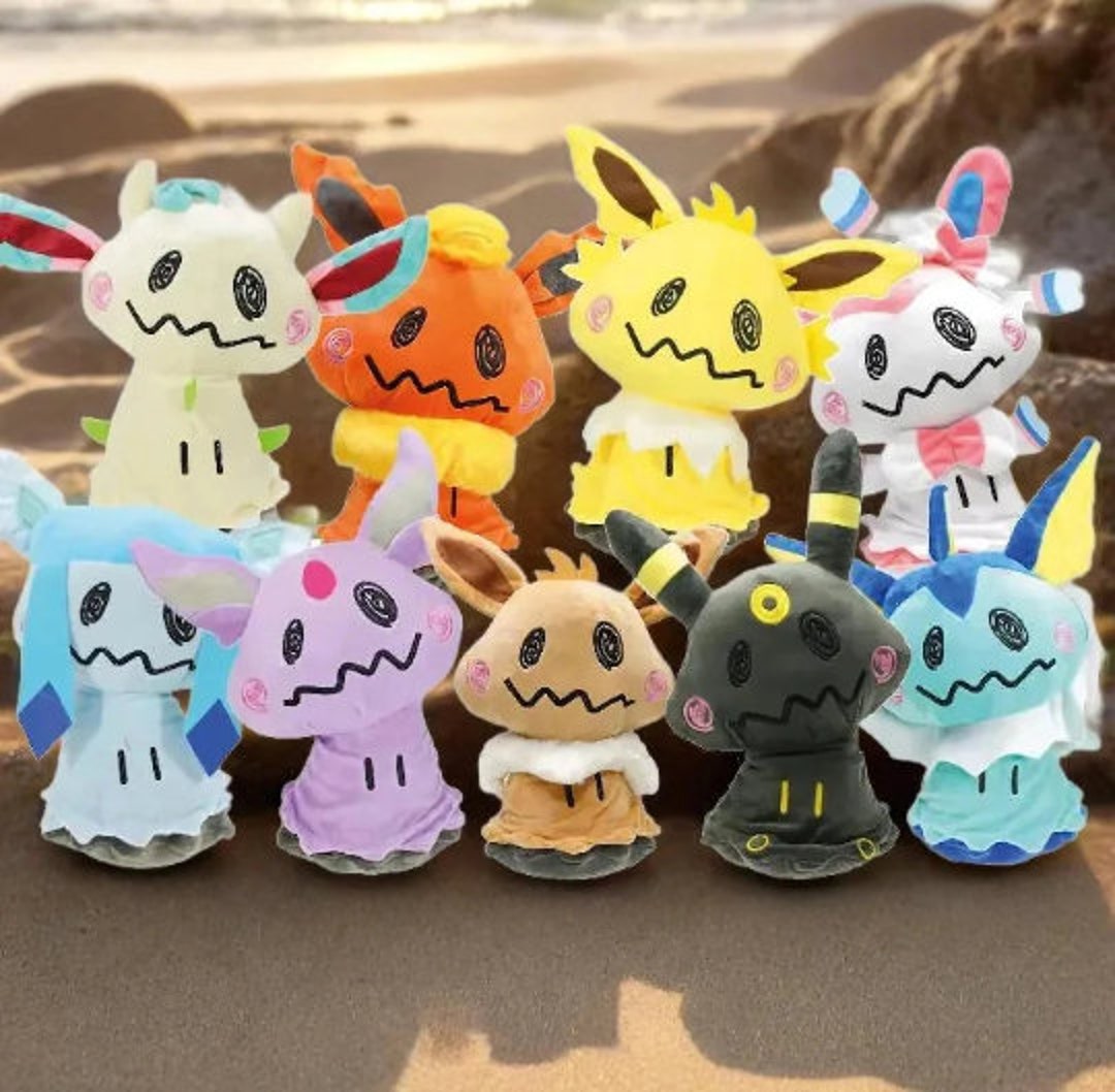 Mimikyu Eeveeloution Plushies 20CM Pokemon Cartoon Anime Stuffed ...
