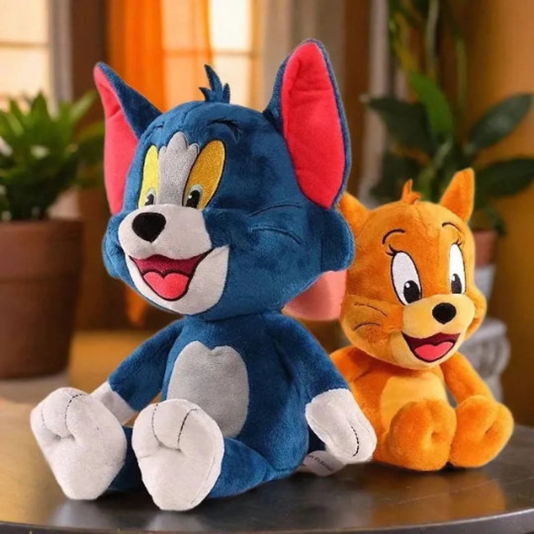 Cartoon Tom and Jerry Plush Toy Plushies Stuffed Animals - Etsy