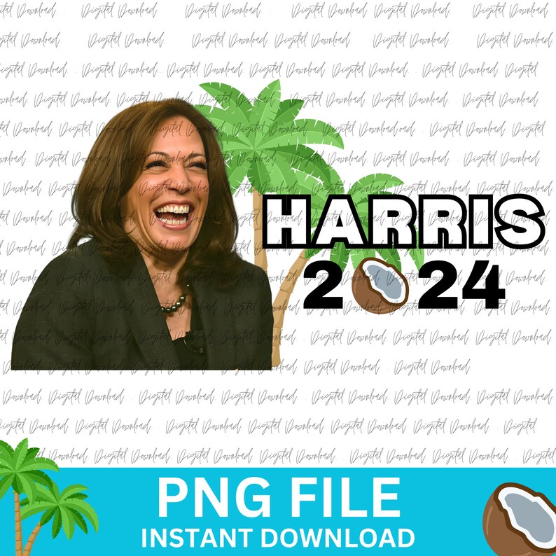 Harris 2024 Coconut Tree Png Kamala Harris Coconut Tree Meme PNG ...