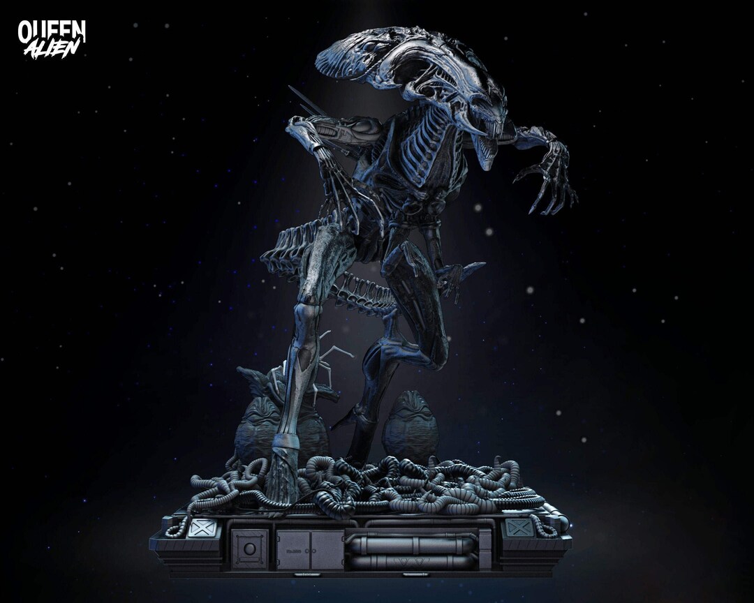 Quenn Alien Ellen Ripley Newt Diorama Archivo STL de alta calidad ...