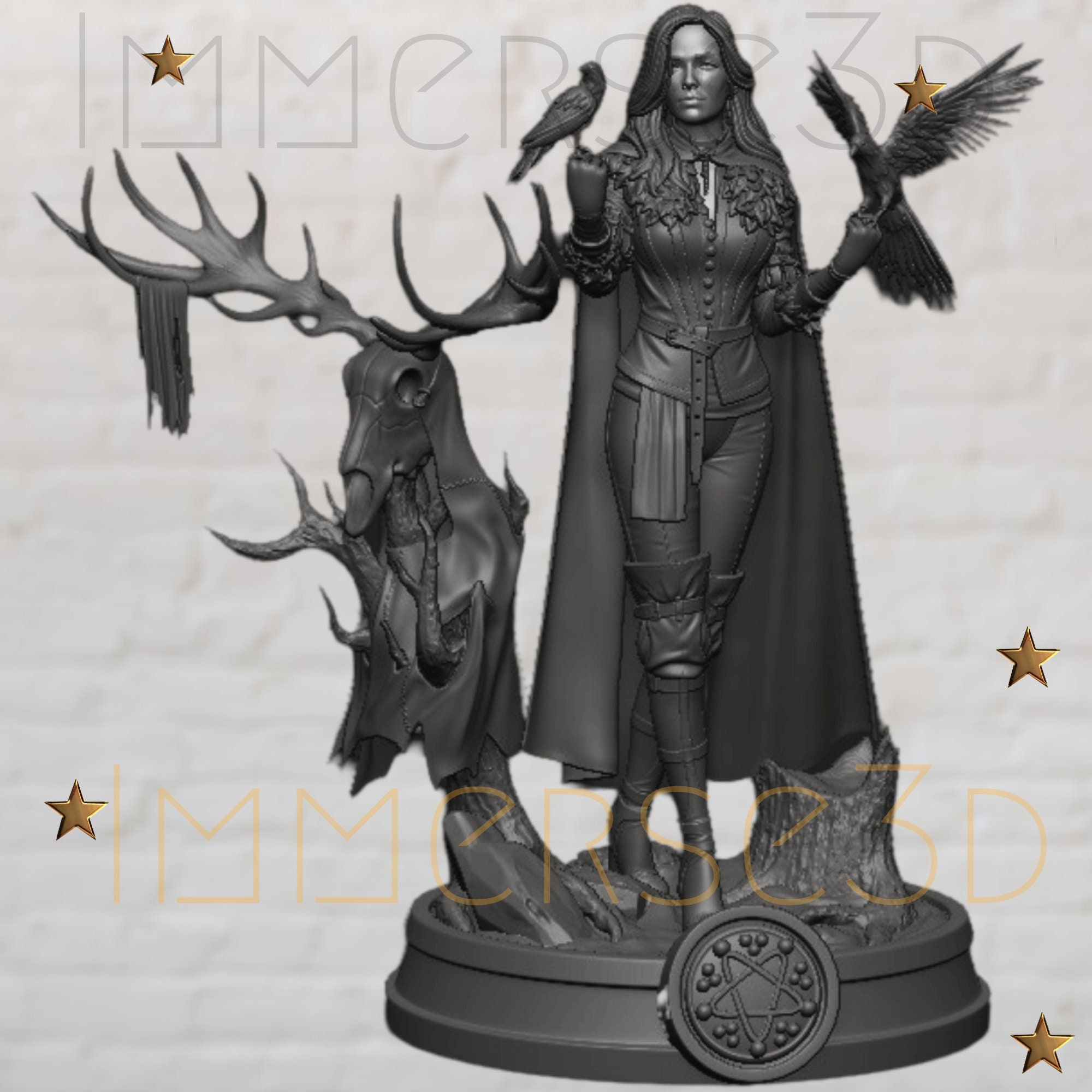 The Witcher Yennefer of Vengerberg V2 3D High Quality STL File - Etsy