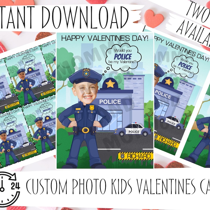 Police Officer Card - Etsy