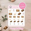 Cute TV Time Stickers | Matte Vinyl Journal & Planner Stickers ...