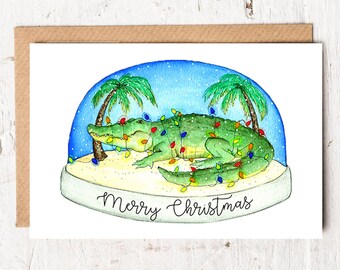 Florida Christmas Card - Etsy