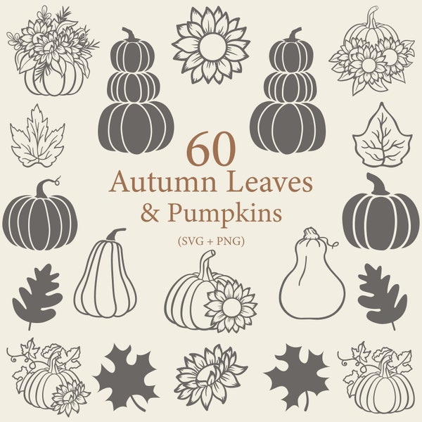 Line Art Autumn - Etsy