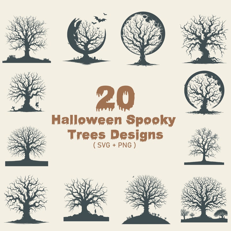 Spooky Tree - Etsy