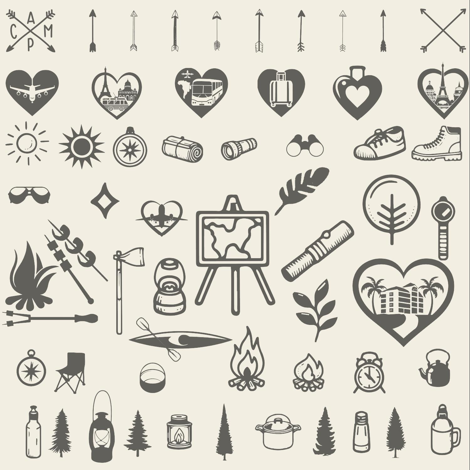 Landscape Svg, Forest Svg, Adventure Svg, Outdoor Svg, Deer Svg, Nature ...