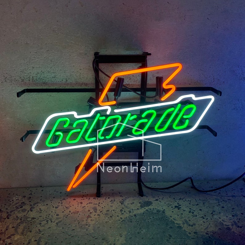 Gatorade Neon Lights Sign Art Neon Sign Home Decor Wall Art ...