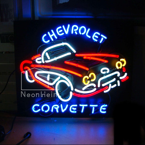 Corvette Neon Bar Sign - Etsy