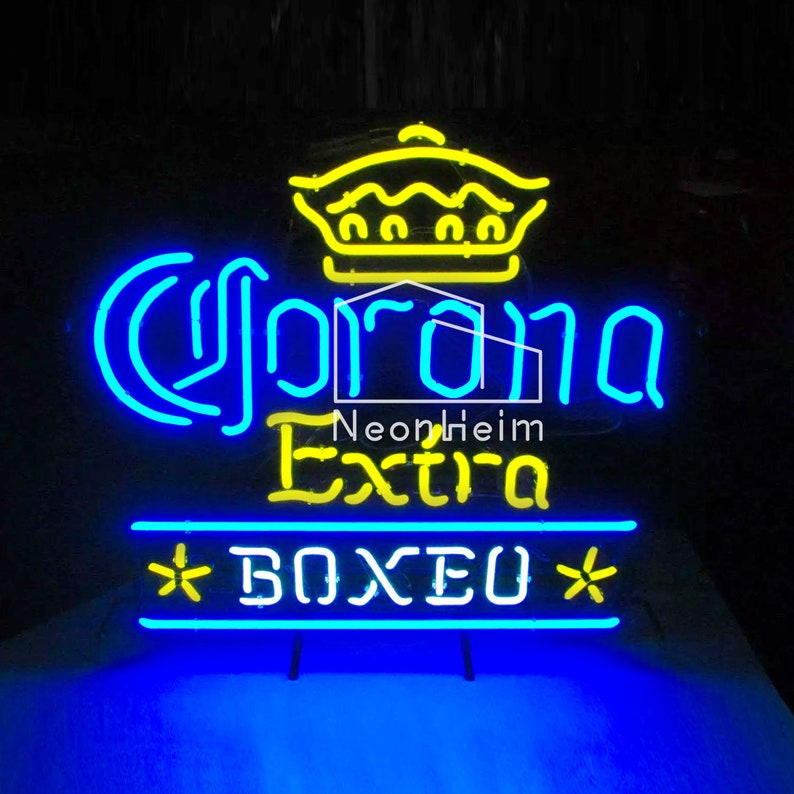 Corona Beer Sign Neon Lights Neon Bar Decor the Walls of the Home Bar ...