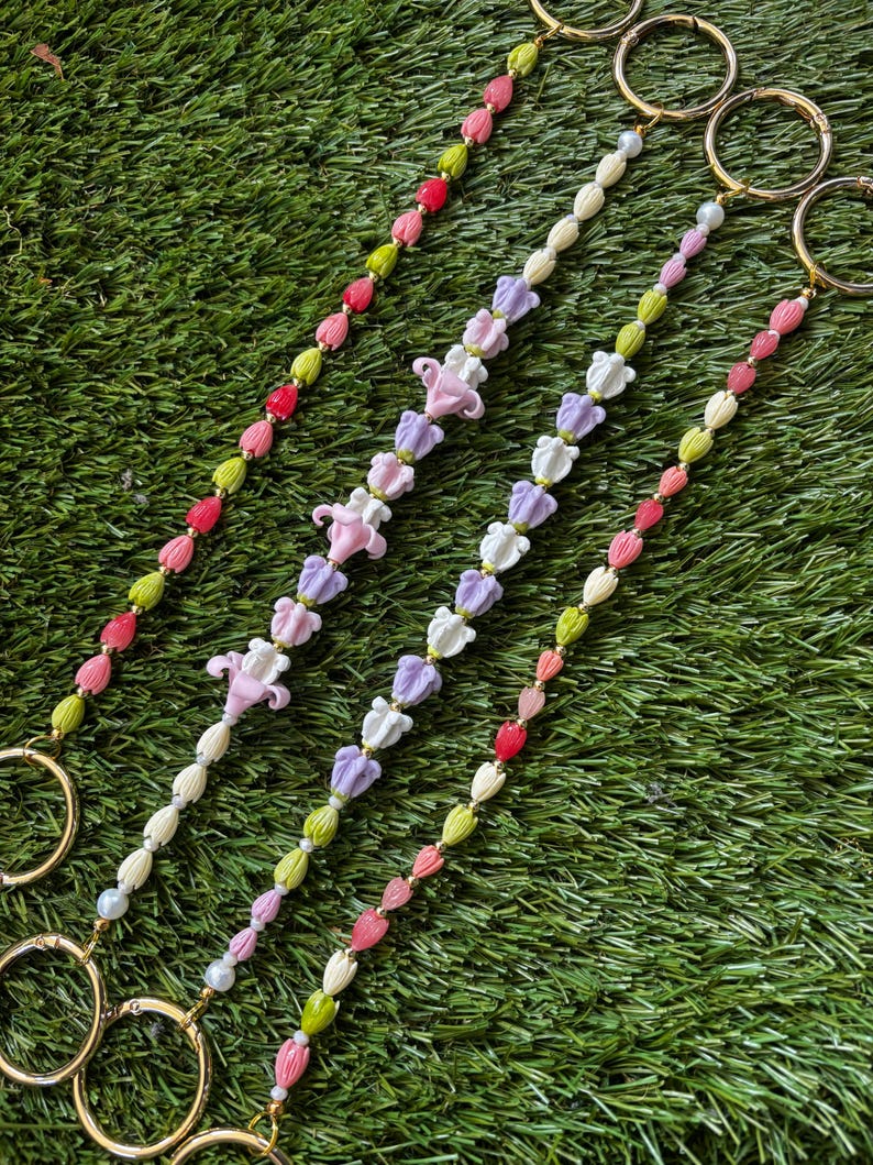 Purse Flower Pikake Lei Charm, Single Strand Charms, Hawaiian Purse ...