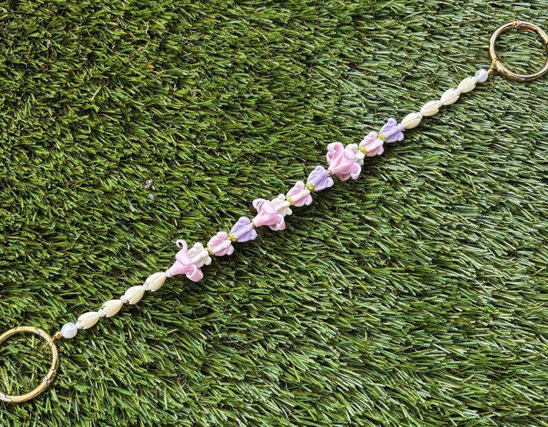 Purse Flower Pikake Lei Charm, Single Strand Charms, Hawaiian Purse ...