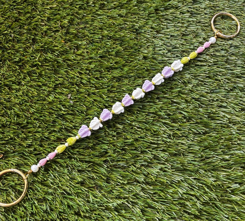 Purse Flower Pikake Lei Charm, Single Strand Charms, Hawaiian Purse ...