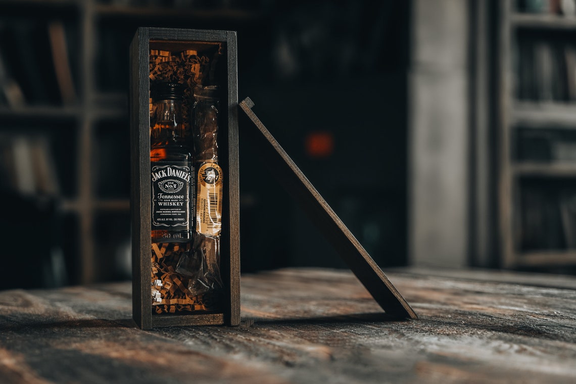 Wooden Gift Box, Personalized Groomsmen Box, Groomsman Gift Box, Best ...