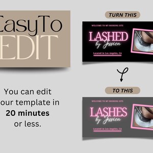 Lash Booking Square Appointment Template Lashes Booking Site Lash Tech ...