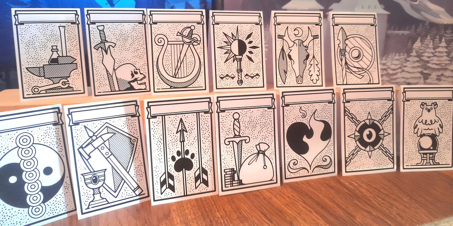 Class Initiative Trackers | Printable Player Character Cards for D&D - Etsy