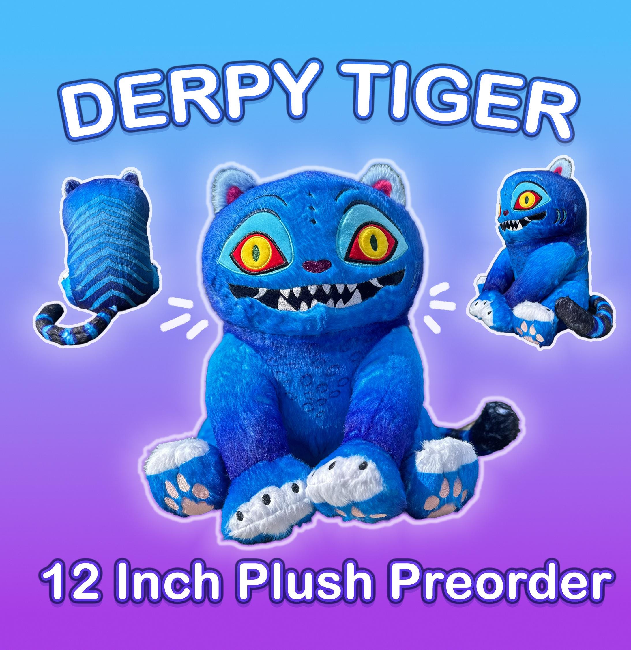 K-pop Demon Hunters Derpy Tiger Plush February Preorder - Etsy