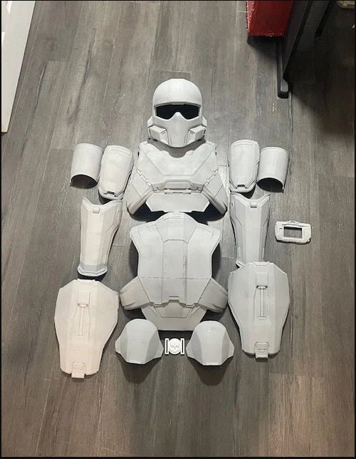 Fan Made Helldivers 2 Inspired Cosplay Armor (ready to Paint) - Etsy