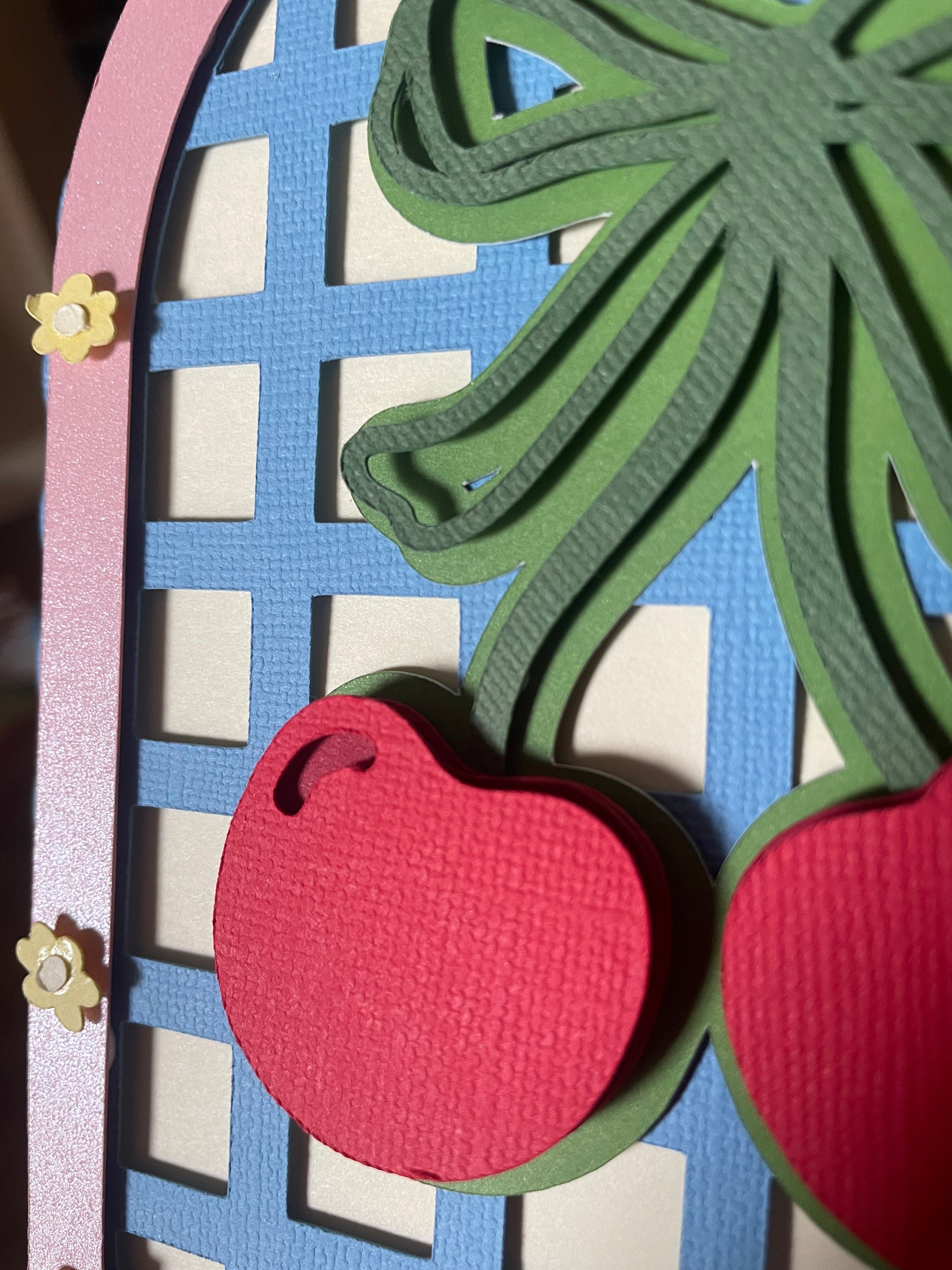 Cherry Cake Topper - Etsy