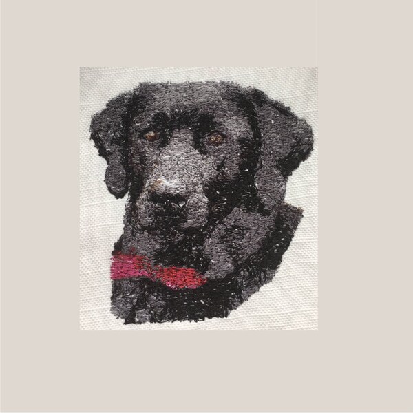 Lab Embroidery Design - Etsy