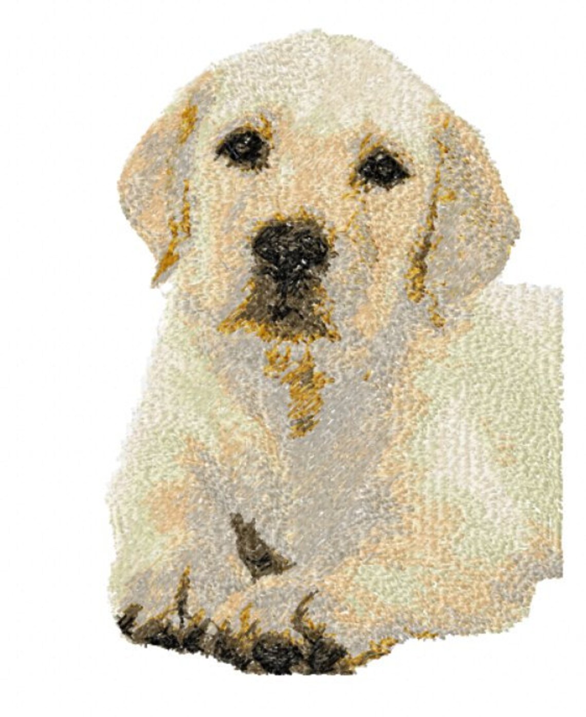 Labrador Puppy Machine Embroidery Design - Etsy
