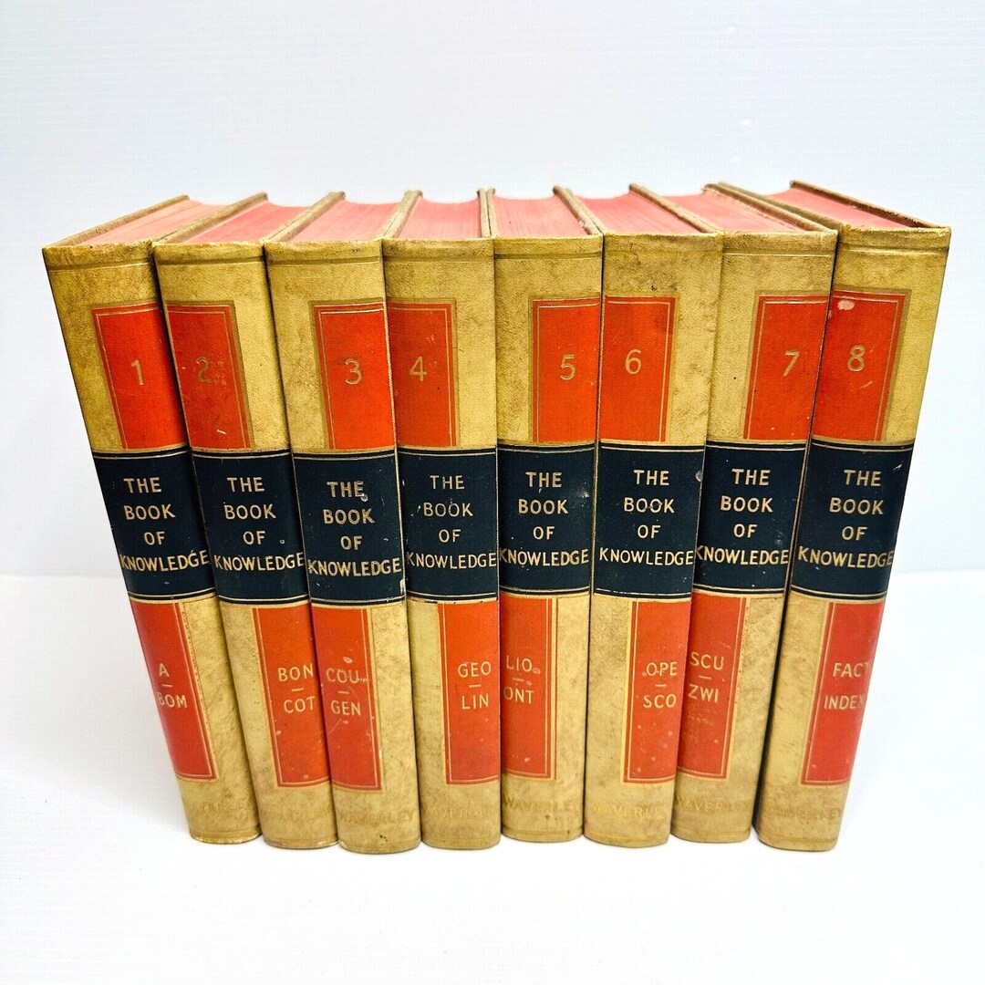 The Book of Knowledge Volume 1 to 8 by Gordon Stowell Hardcover Book ...