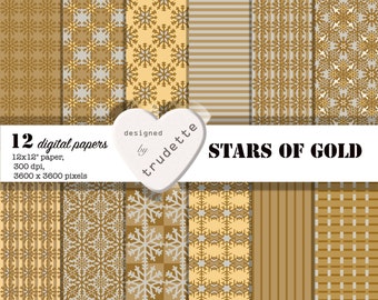 Christmas Digital Scrapbook Paperchristmas Patterns - Etsy