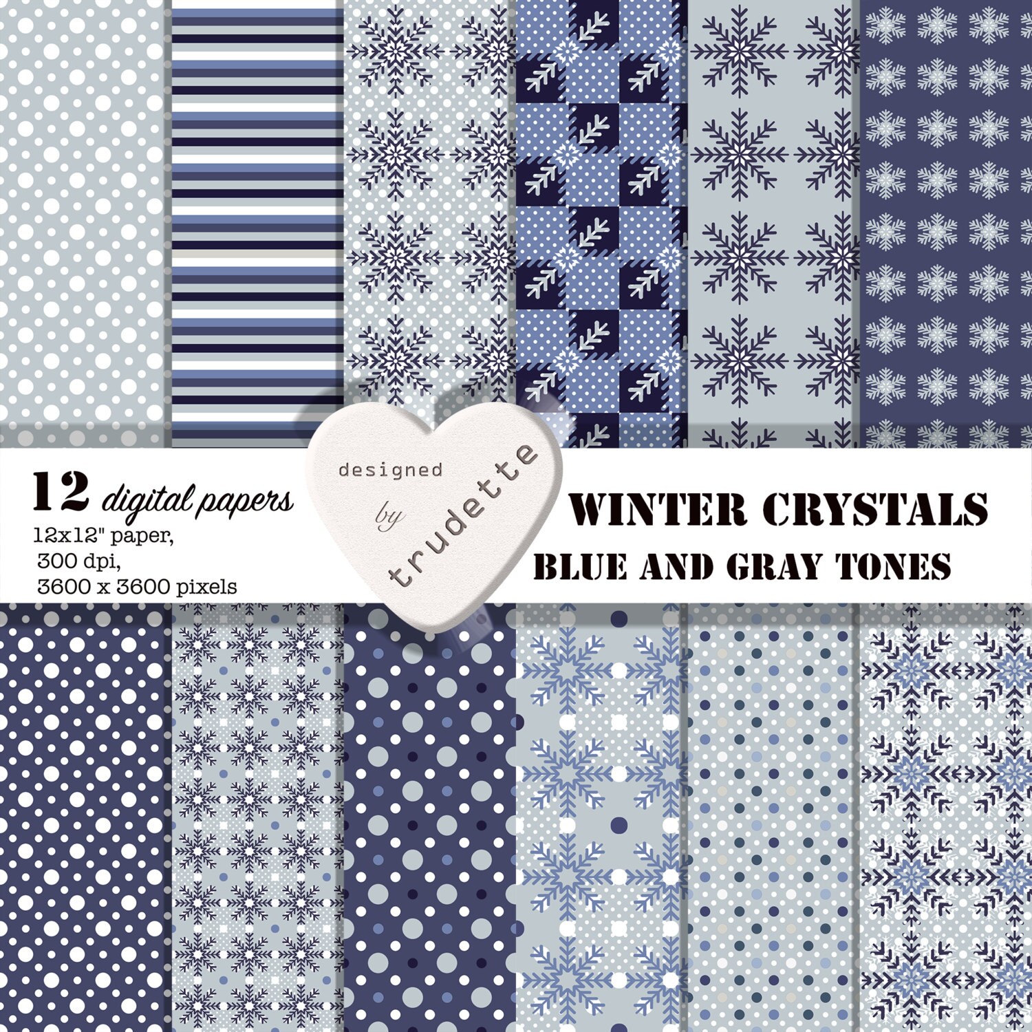 Digital Paper, Digital Scrapbook Paper Pack Instant Download Comercial ...