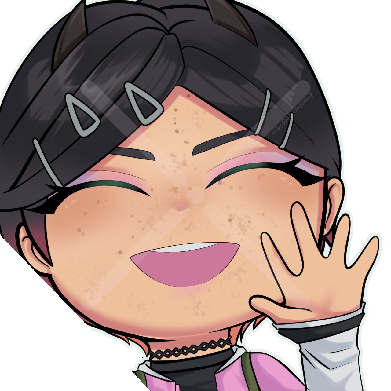 5 Cute Chibi Clove Emotes - Static | Ready to Use | Instant Download ...