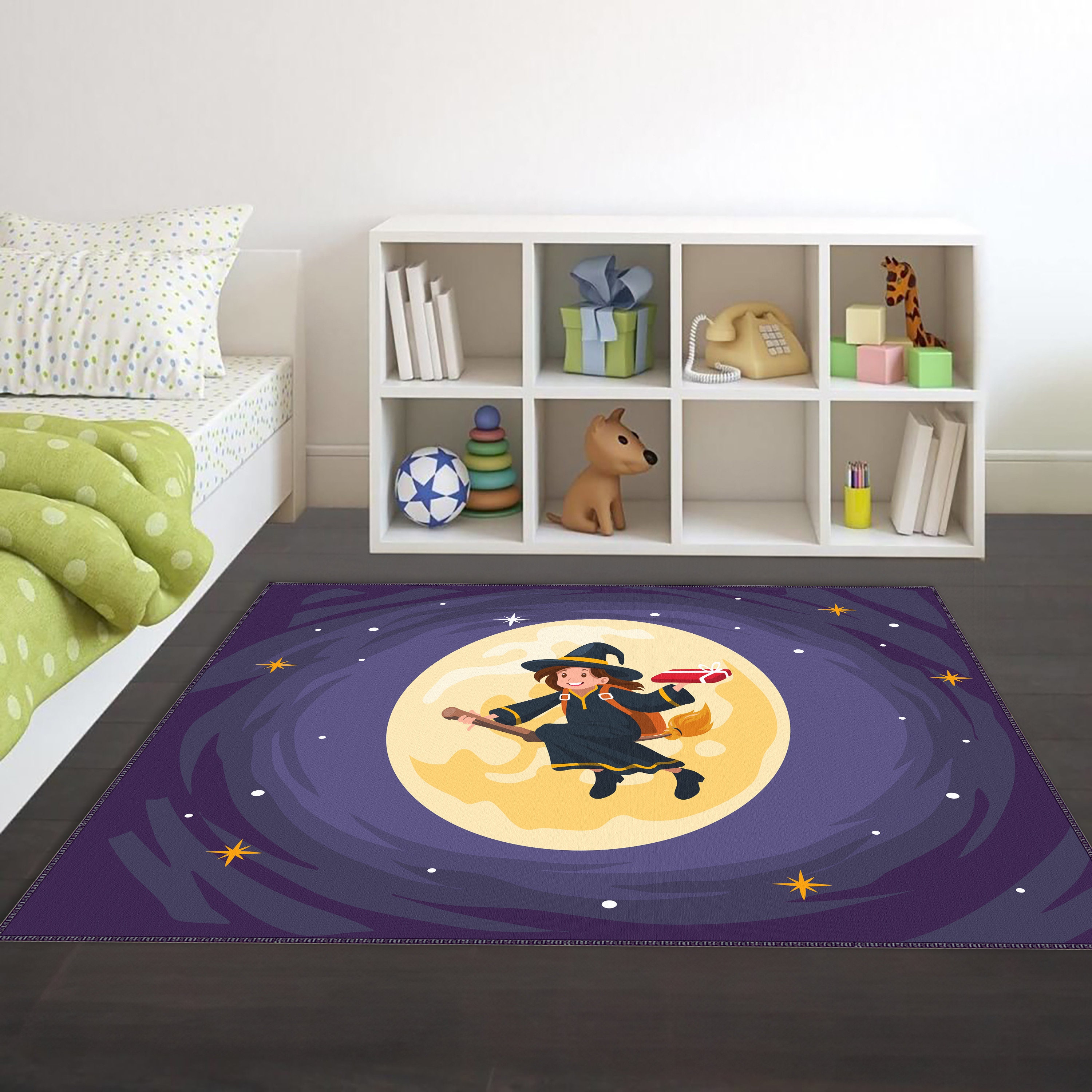 Magical School Rug for Kids, Wizard School Rug, Mystical Baby Carpet ...