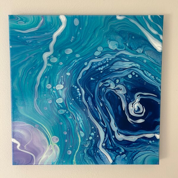Pour Painting - Etsy