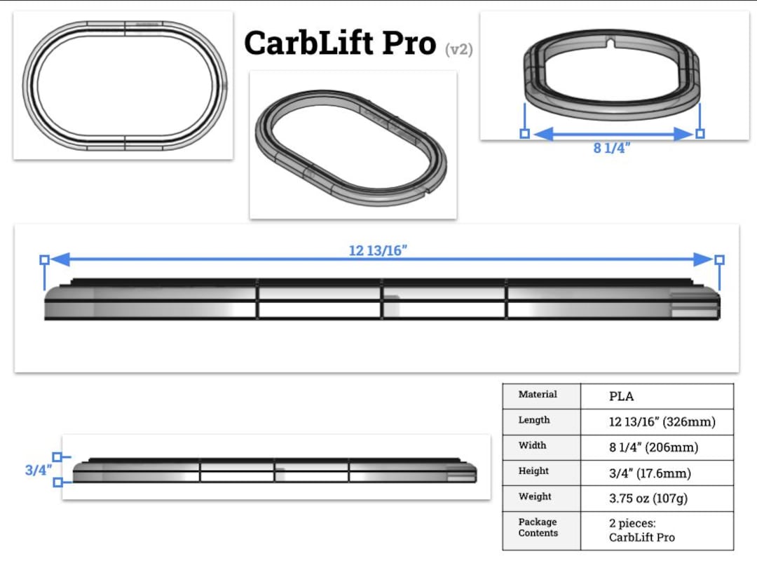 Carblift Pro (aarke Carbonator Pro, Stand for External C02 Hose Access) (free US Shipping) - Etsy