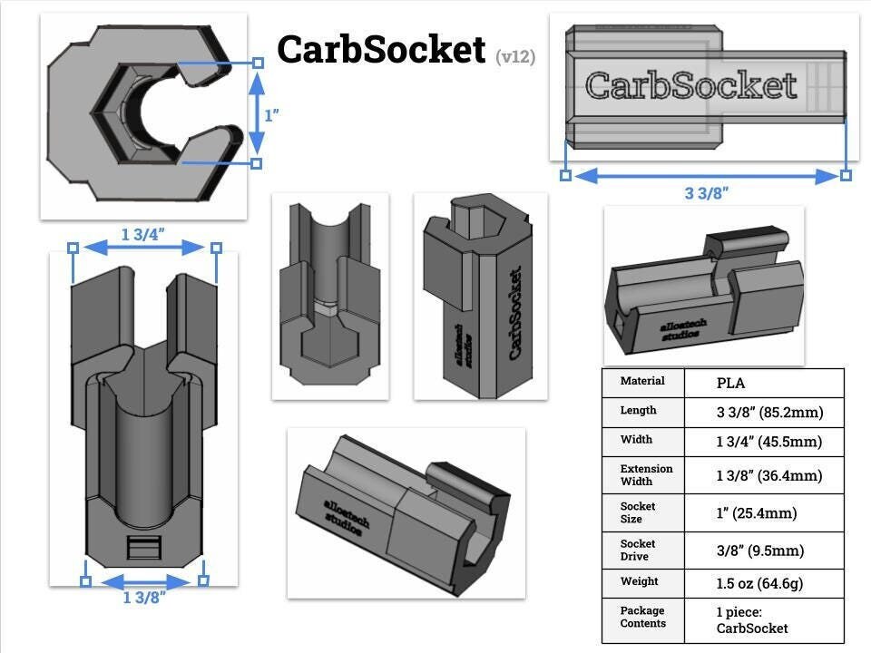 Carbsocket Soda Machine Socket aarke Carbonator Pro, Huge Savings Using Large C02 Tanks free ...