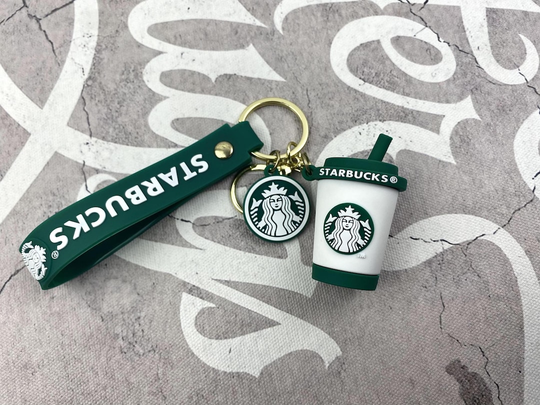 Starbucks Keychain Starbucks Cup Keychain Starbucks Keychains Gift - Etsy