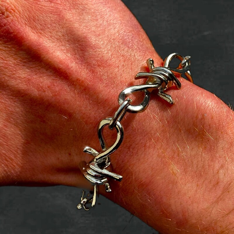 Barbed Wire Bracelet - Etsy