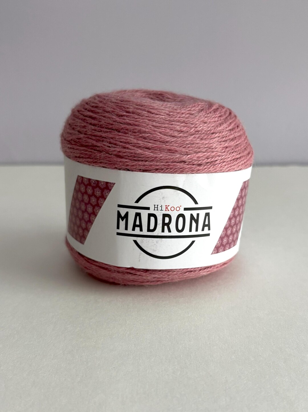 Rose Hikoo Madrona Yarn - Alpaca Merino Bamboo Nylon Blend - Color 1412 ...