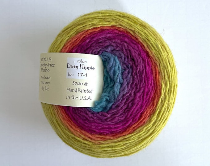Freia Handpaint Shawl Ball - Dirty Hippie -430 Yards per Ball ...