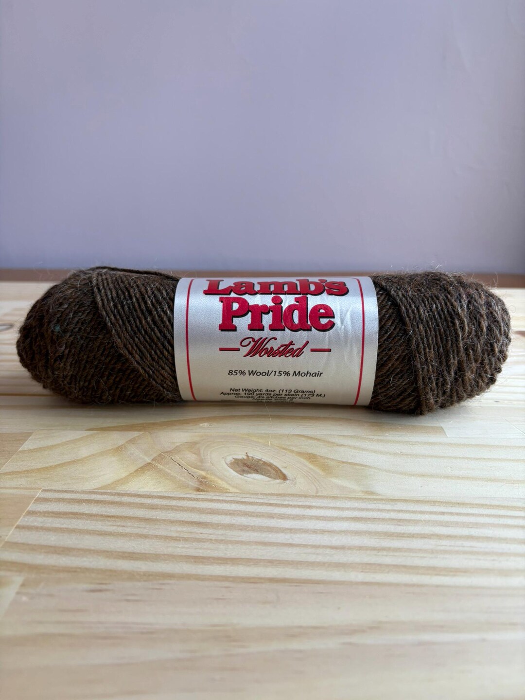 Sable Dark Brown Brown Sheep Lamb's Pride Worsted Heavy Worsted or Aran ...