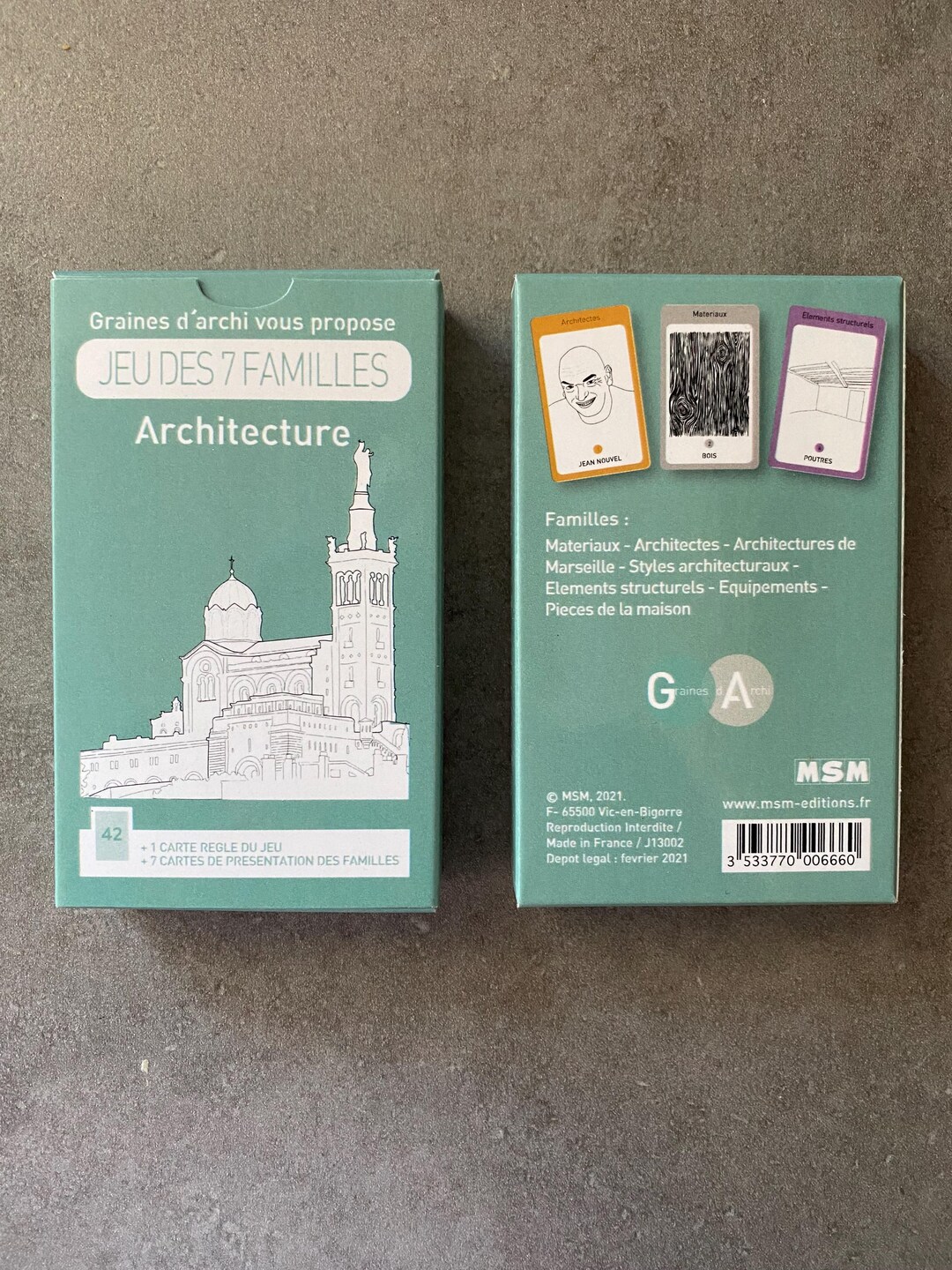Game of 7 Families, Architecture Version - Etsy