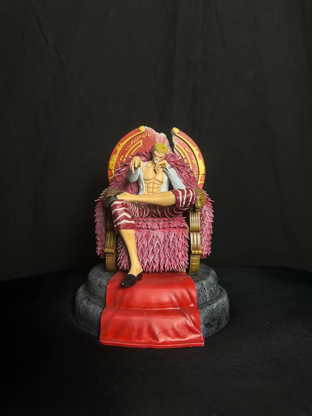 Doflamingo on Throne - Etsy
