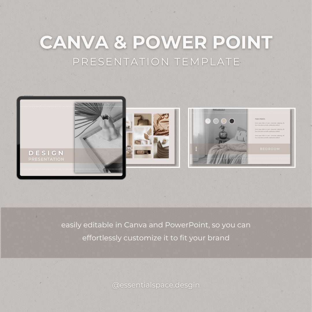 Interior Design Presentation Template | Interior Design Project ...